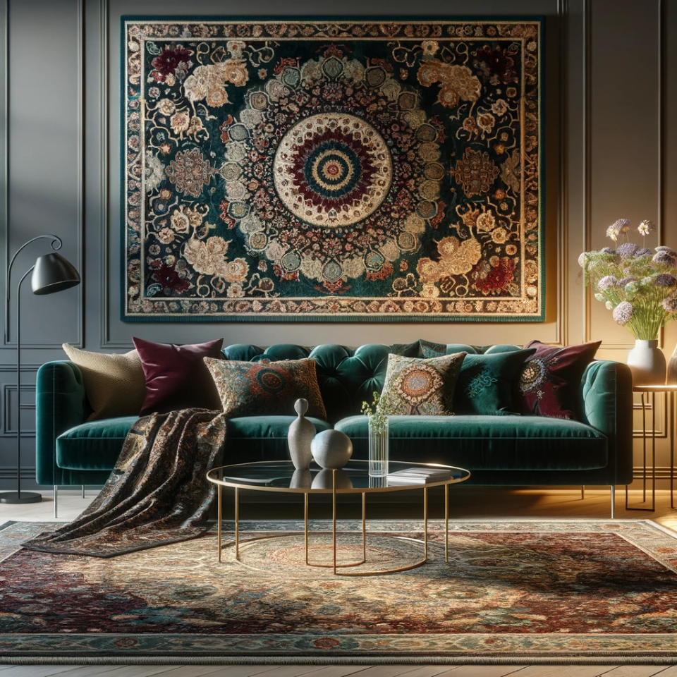 5 Ways on How to Hang a Rug on the Wall - Homely Rugs