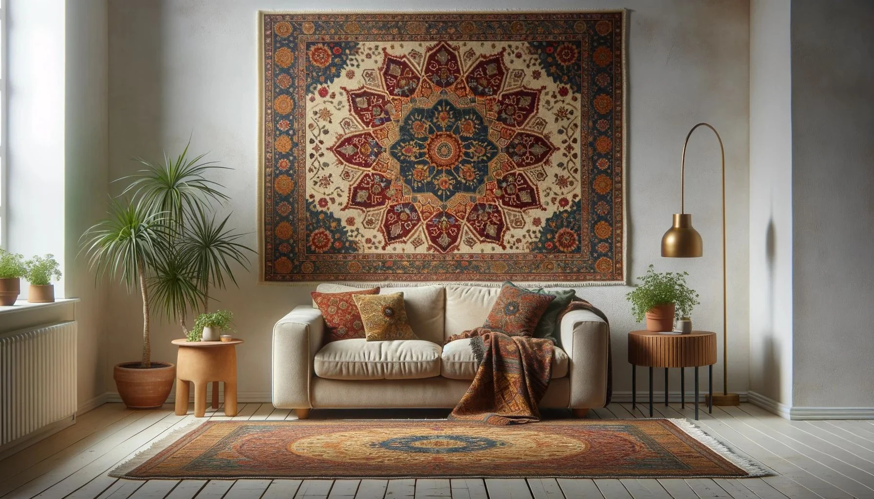 Oriental Rugs as Art: Transform Walls with Unique Decor Ideas