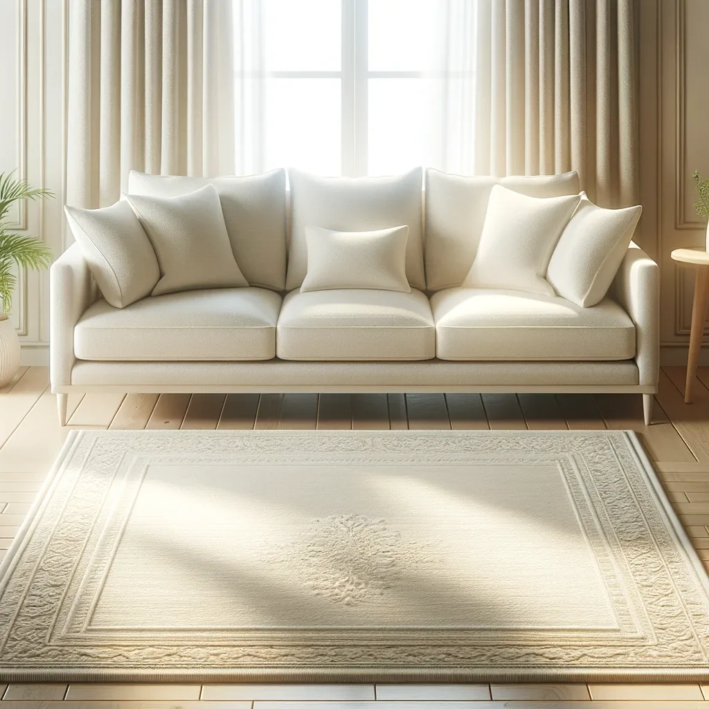 Rugs Ideas That Go With White Couches & Furniture with Pictures