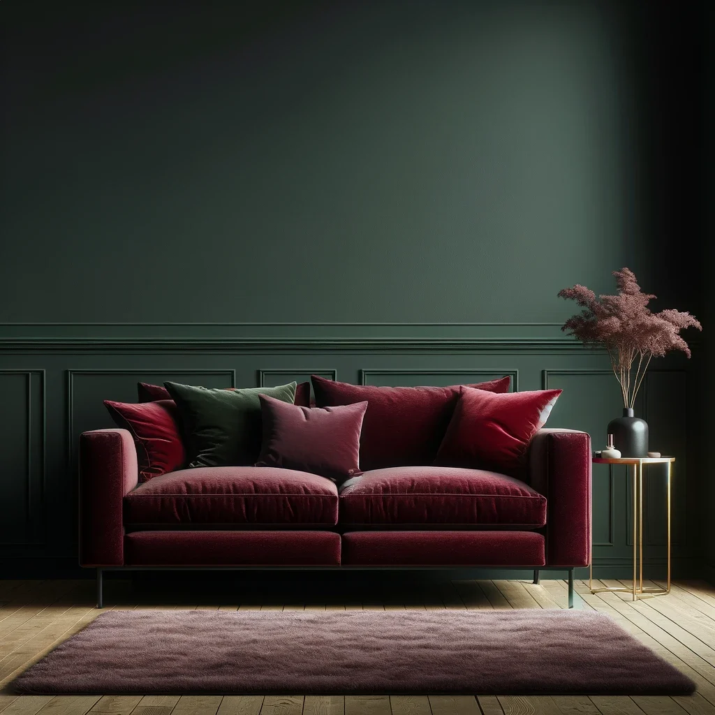 Unleashing Elegance: Top 9 Wall Colors for Burgundy Couches