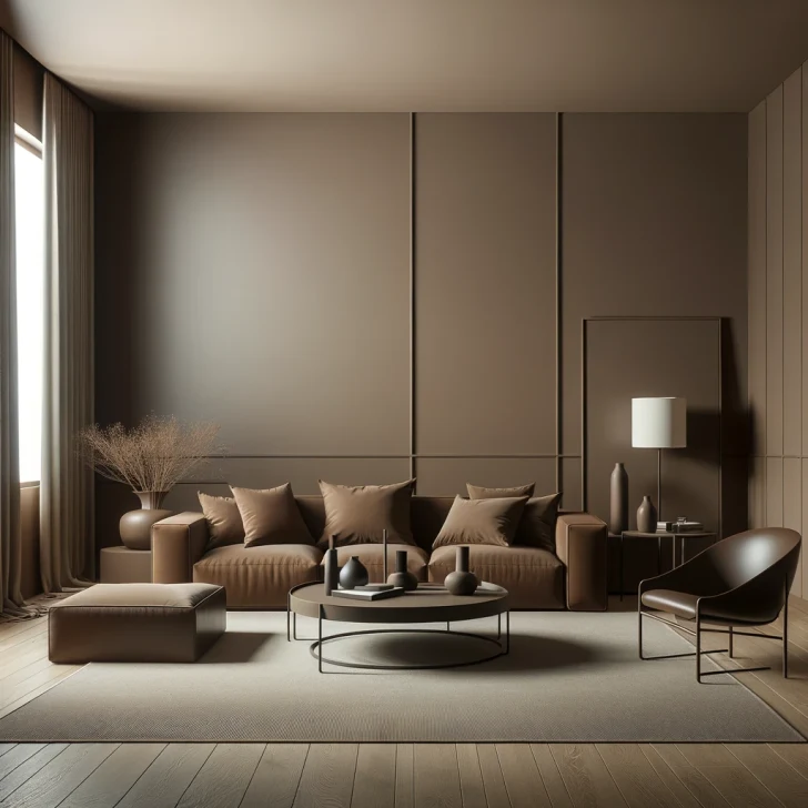 10 Harmonious Furniture Colors to Complement Brown Walls