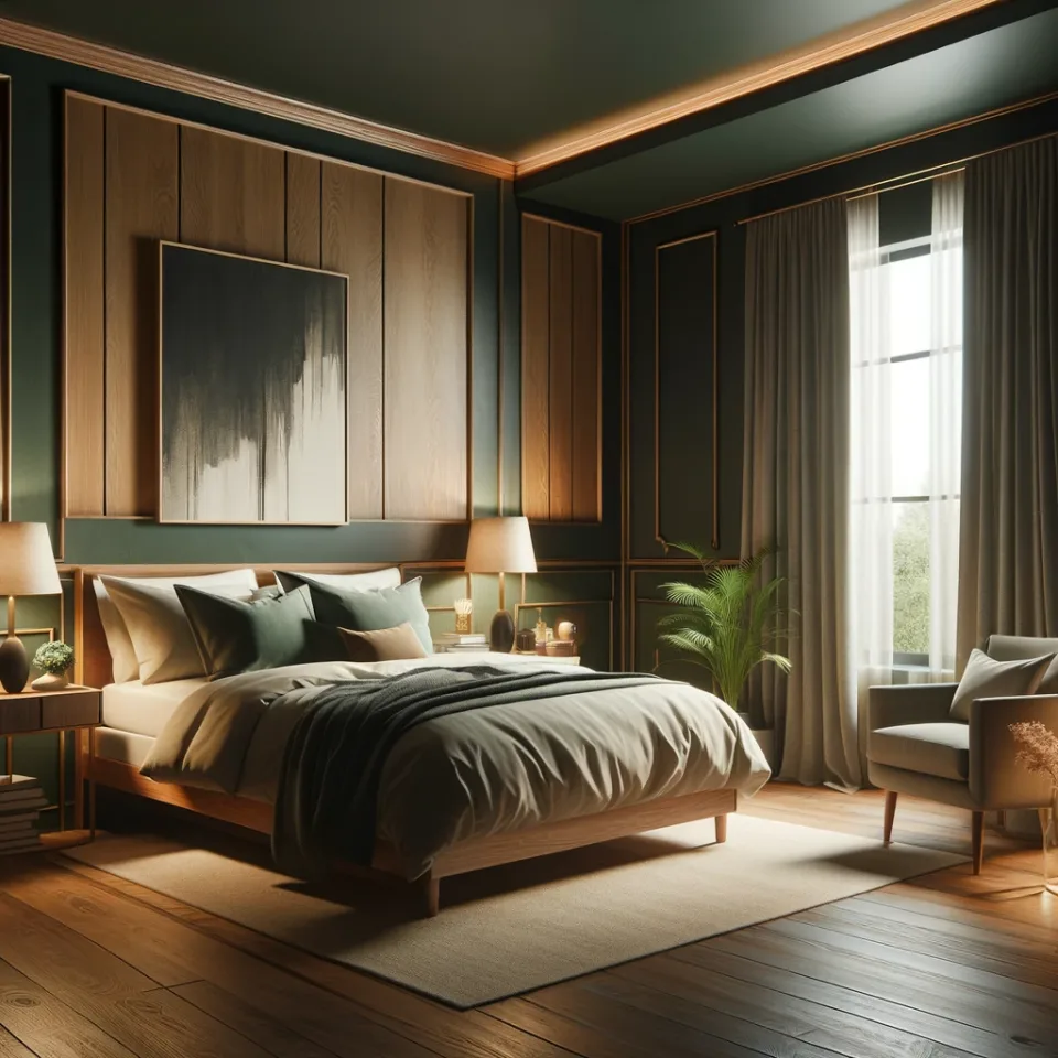 9 Captivating Wall Colors to Pair with Dark Wood Trim