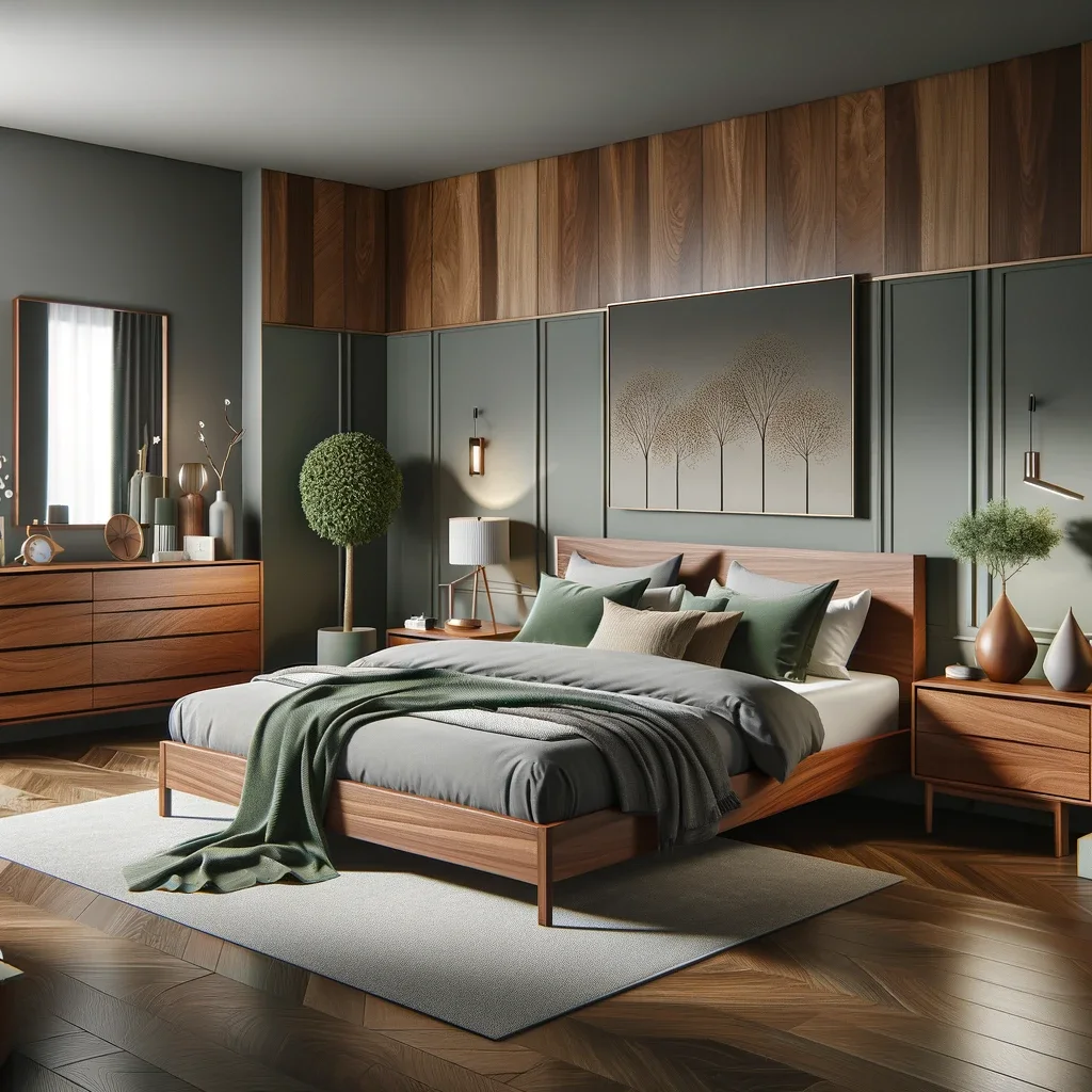 8 Ideal Wall Colors for Cherry Wood Bedrooms