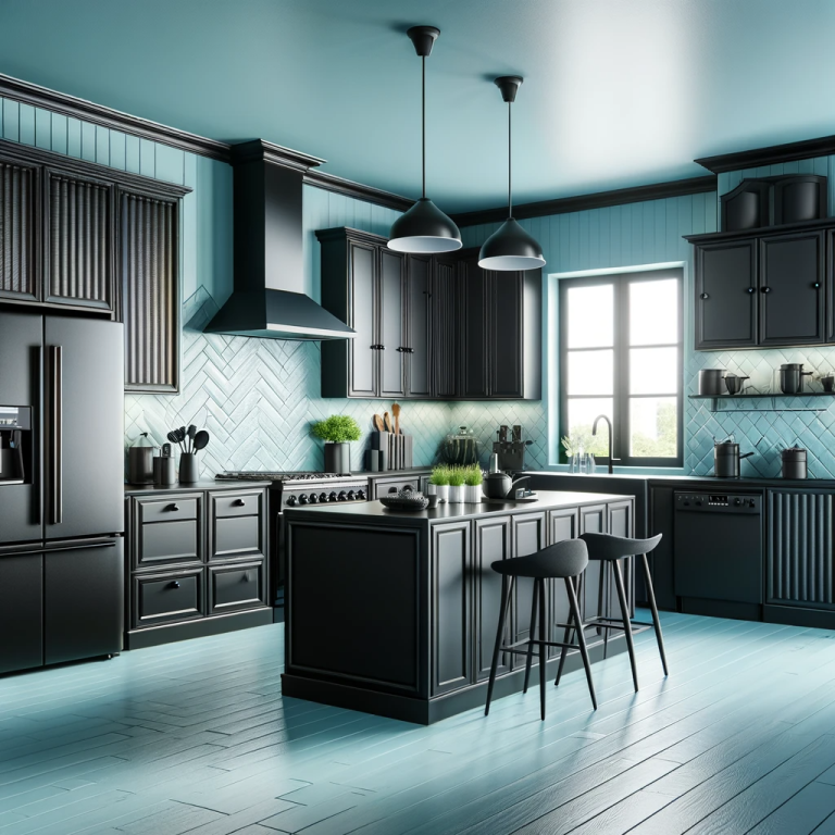 14 Impressive Wall Colors to Elevate Black Kitchen Cabinets