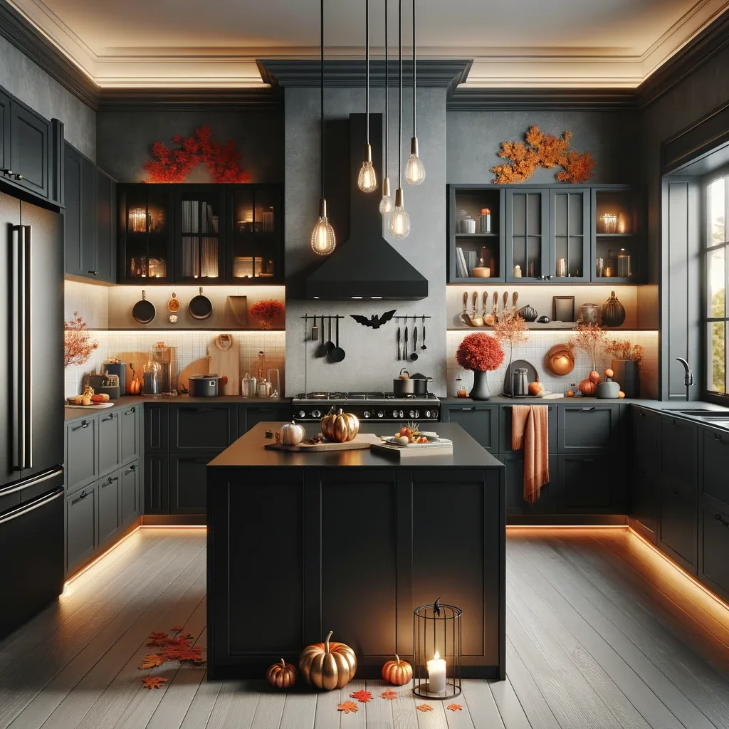 14 Impressive Wall Colors to Elevate Black Kitchen Cabinets