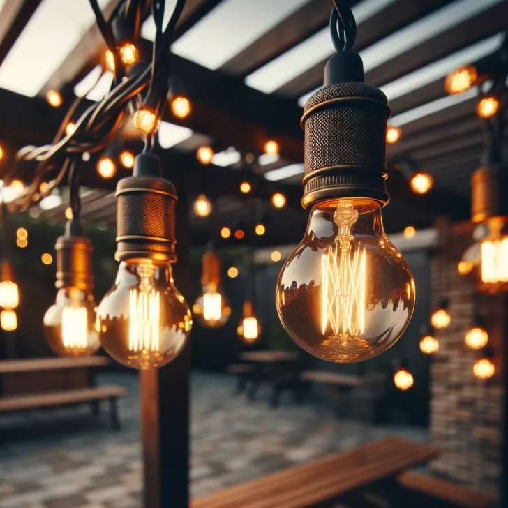10 Beautiful Pergola Lighting Ideas That You Can Try