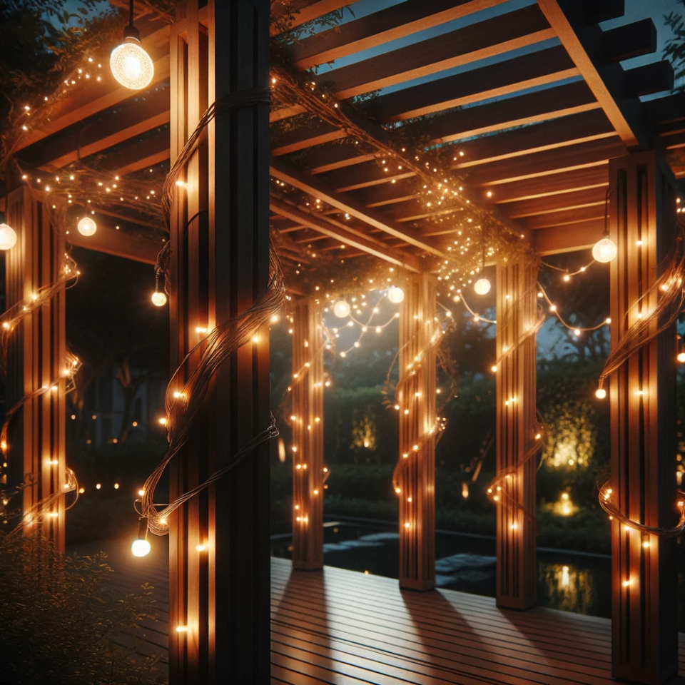 10 Beautiful Pergola Lighting Ideas That You Can Try