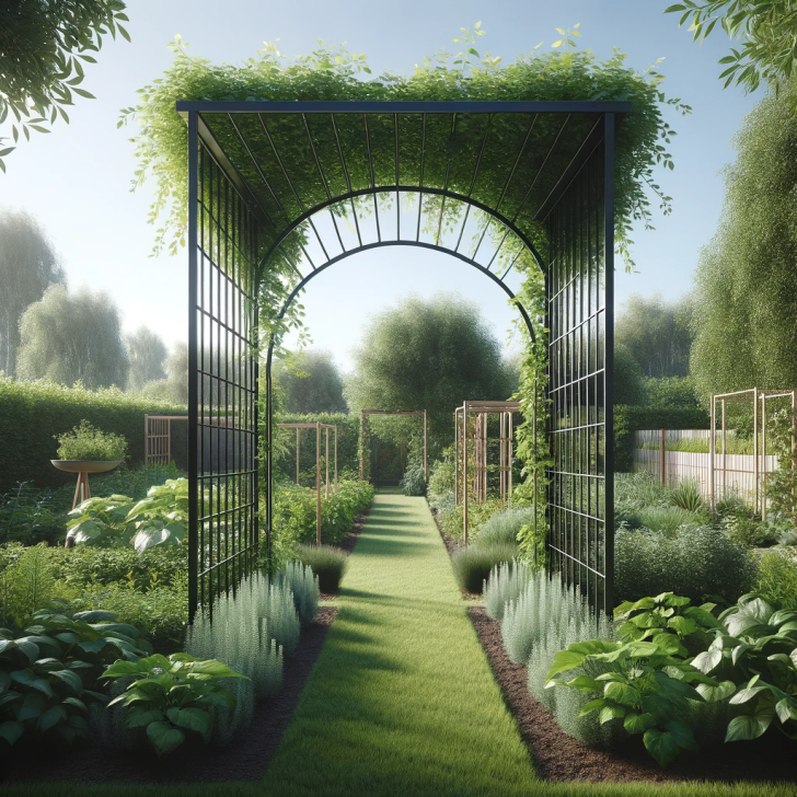 23 Beautiful and Unique Garden Arbor Arch Ideas and Designs