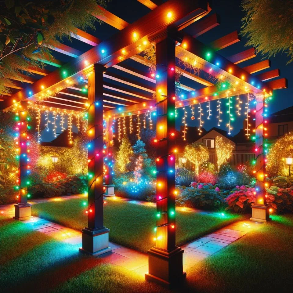 10 Beautiful Pergola Lighting Ideas That You Can Try