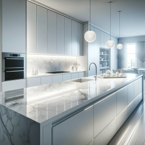 37 Inspirational Quartz Kitchen Countertop Ideas with Pictures