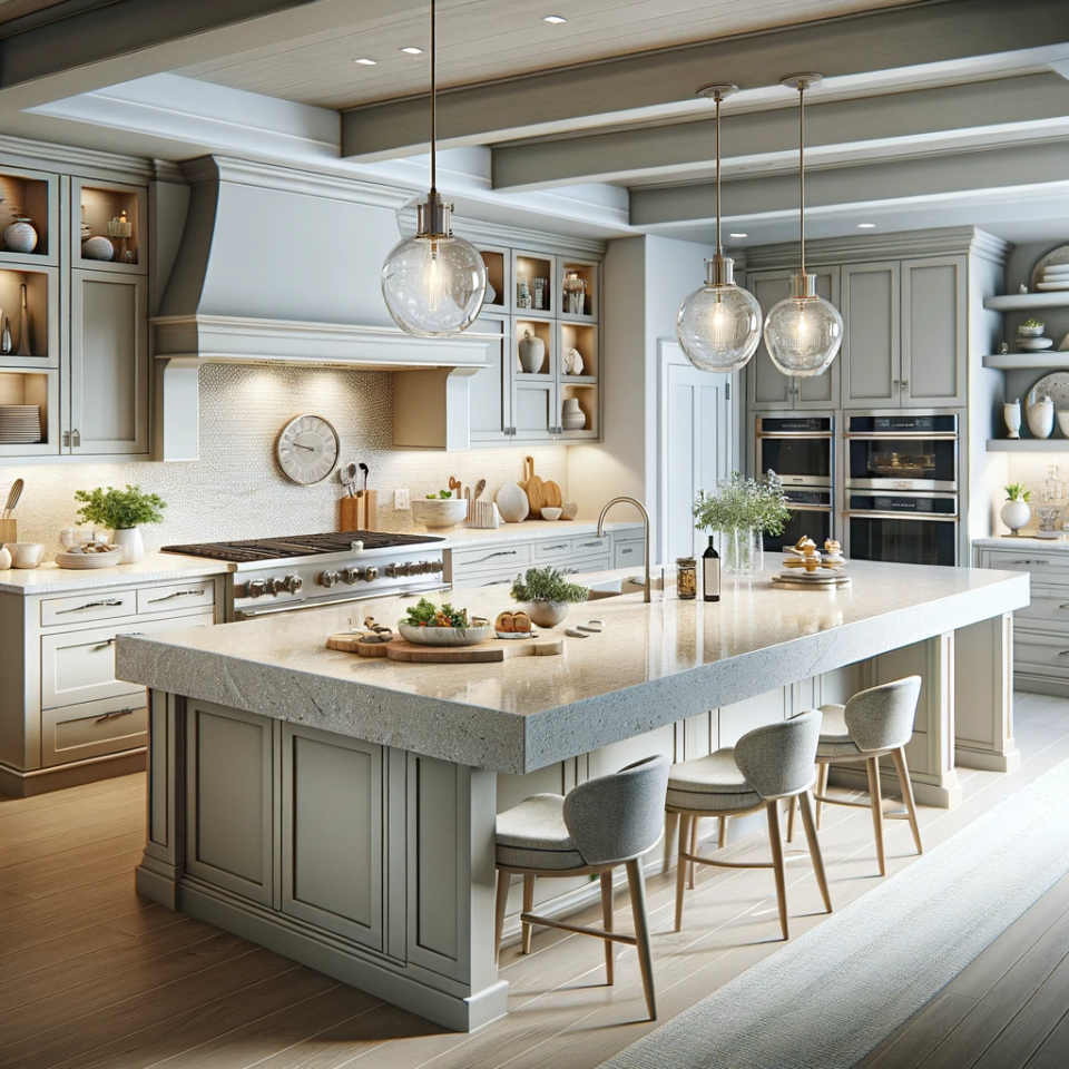 37 Inspirational Quartz Kitchen Countertop Ideas with Pictures