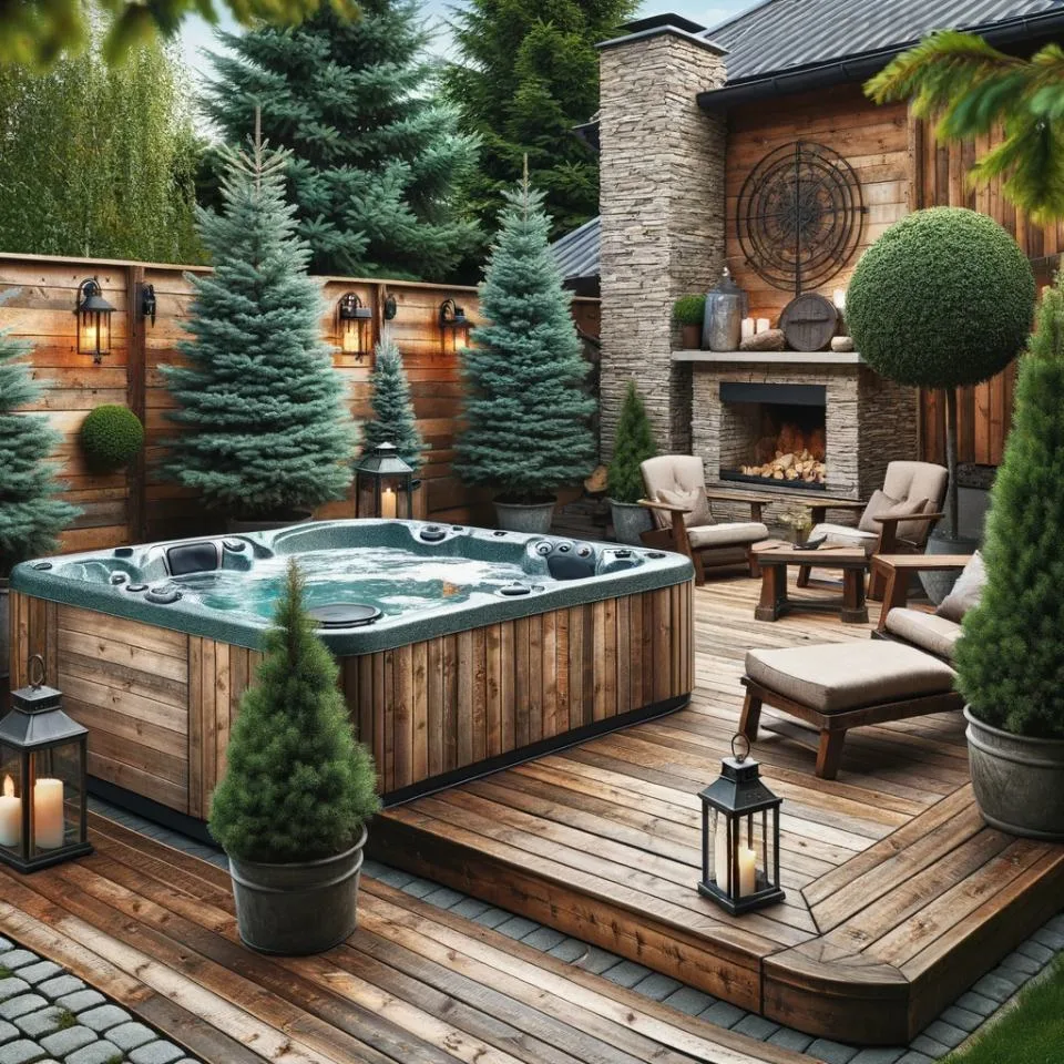 30 Unique Hot Tub Ideas for an Amazing Outdoor Spa Retreat