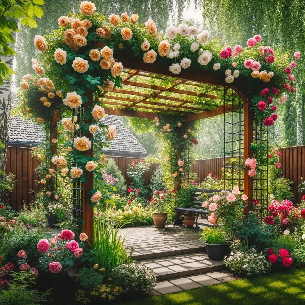 25 Pergola Decorating Ideas: Creative Sides and Roofs