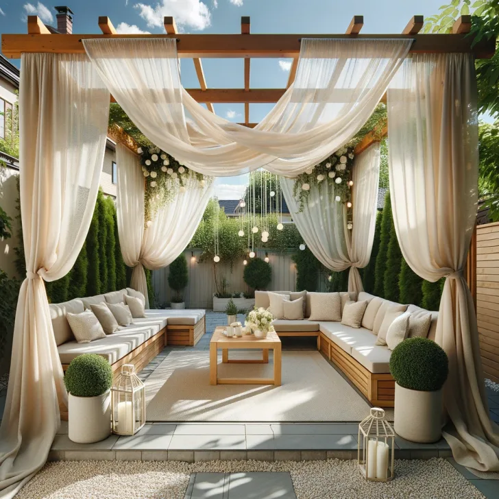 25 Pergola Decorating Ideas: Creative Sides and Roofs