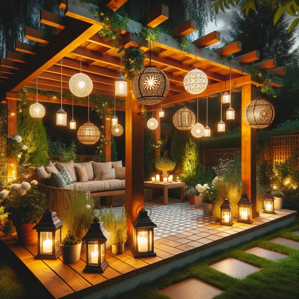 25 Pergola Decorating Ideas: Creative Sides and Roofs